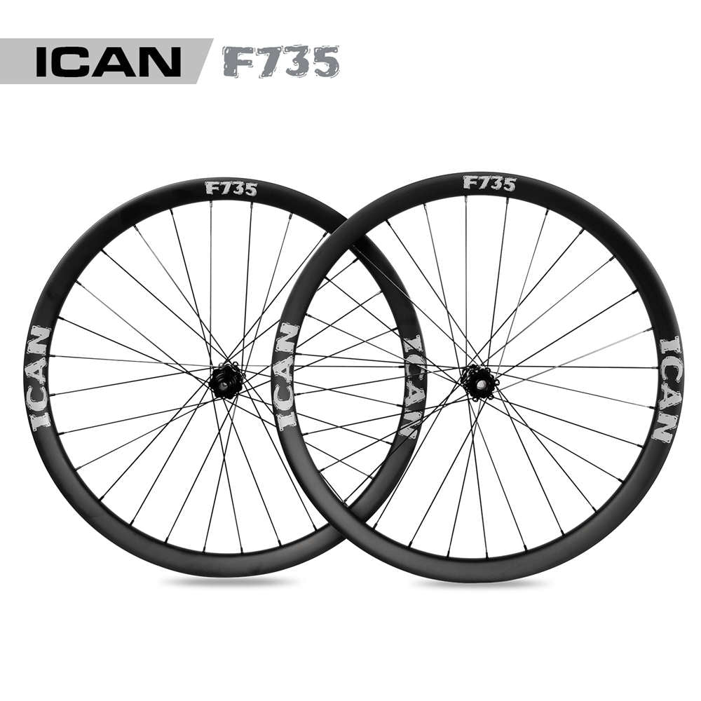 ICAN 27.5er Carbon AM Enduro Wheels With White Industries Hub | ICAN Wheels