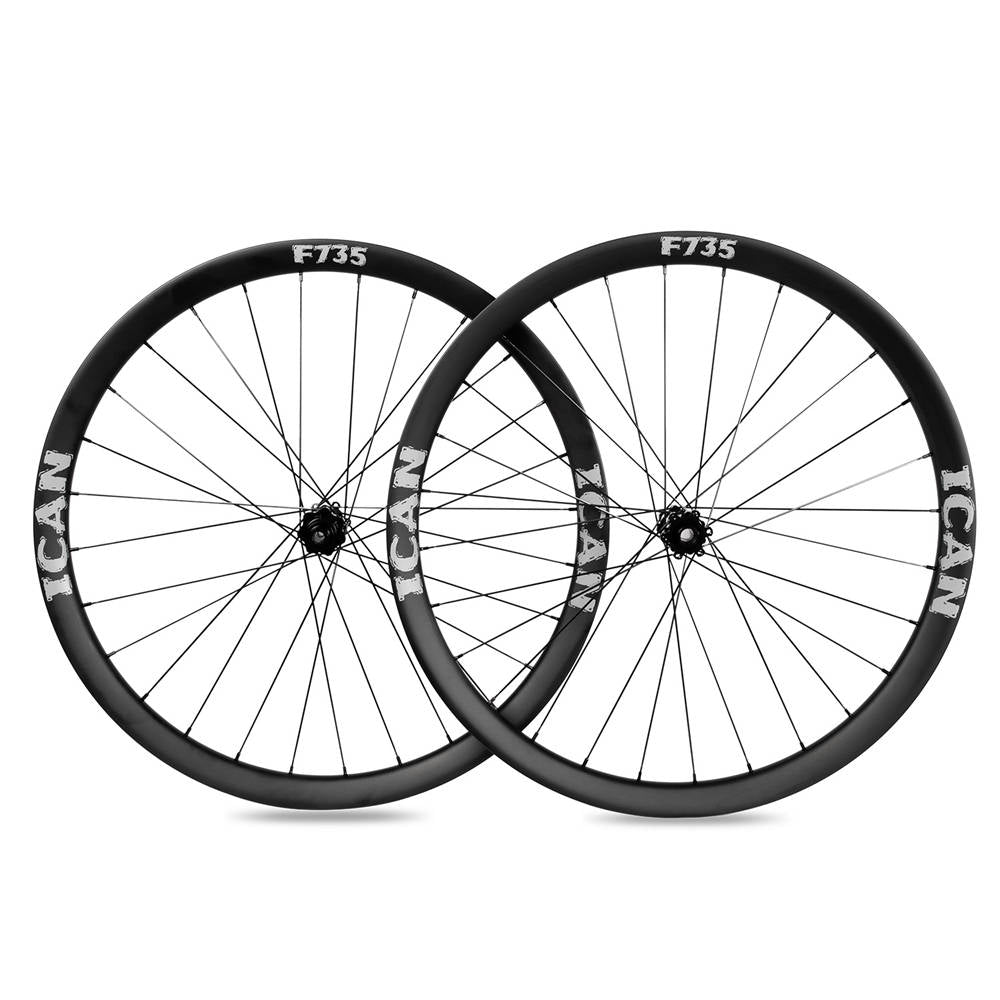 ICAN 27.5er Carbon AM Enduro Wheels With White Industries Hub | ICAN Wheels