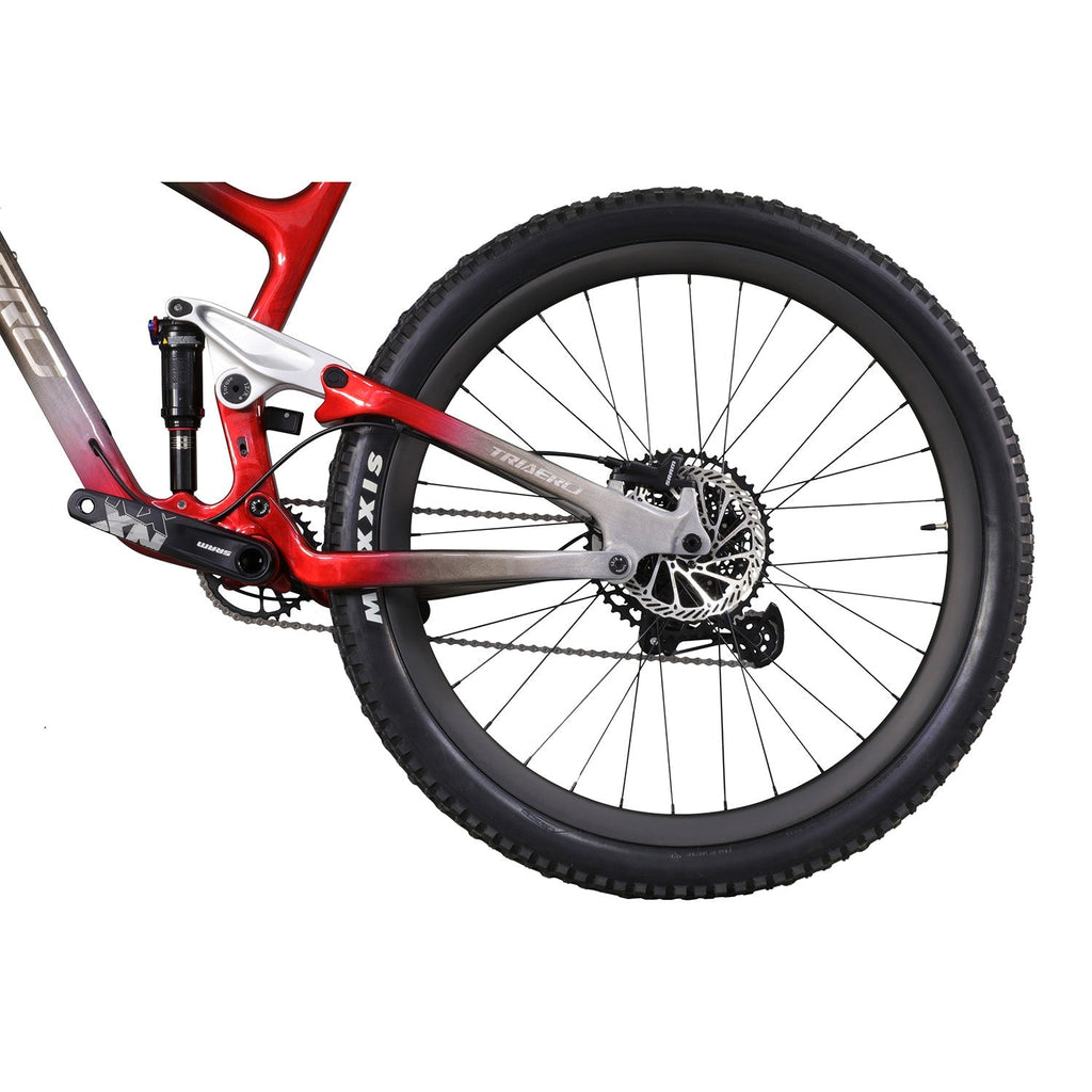 Triaero Carbon Trail Bike P1 Full Suspension 140mm Travel | ICAN Wheels